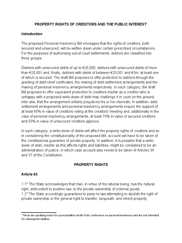 G Whyte Constitutional Property Rights and Public Interest | PDF ...