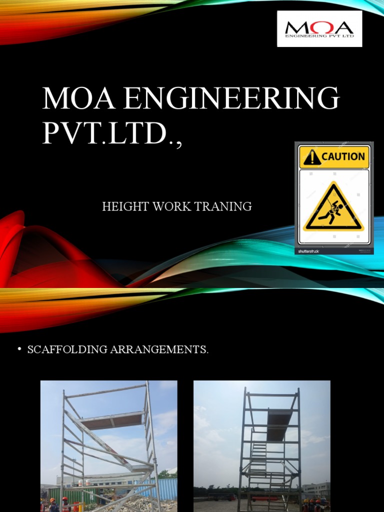 Height Work Safety & Scaffolding Guide | PDF