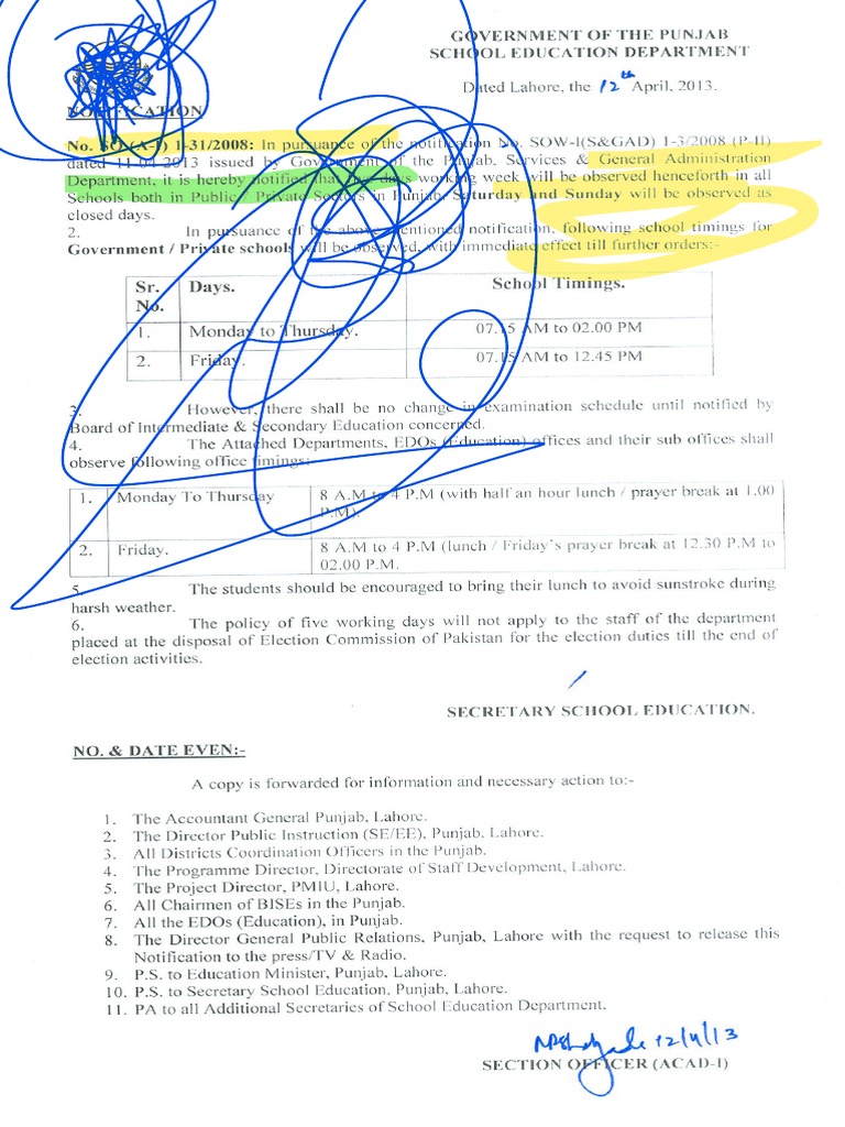 School5 Notifications | PDF