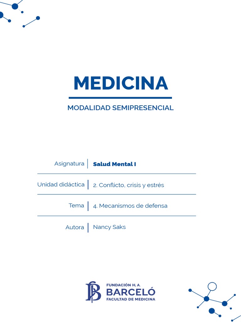 Salud Mental Ii Tema 4 Pdf
