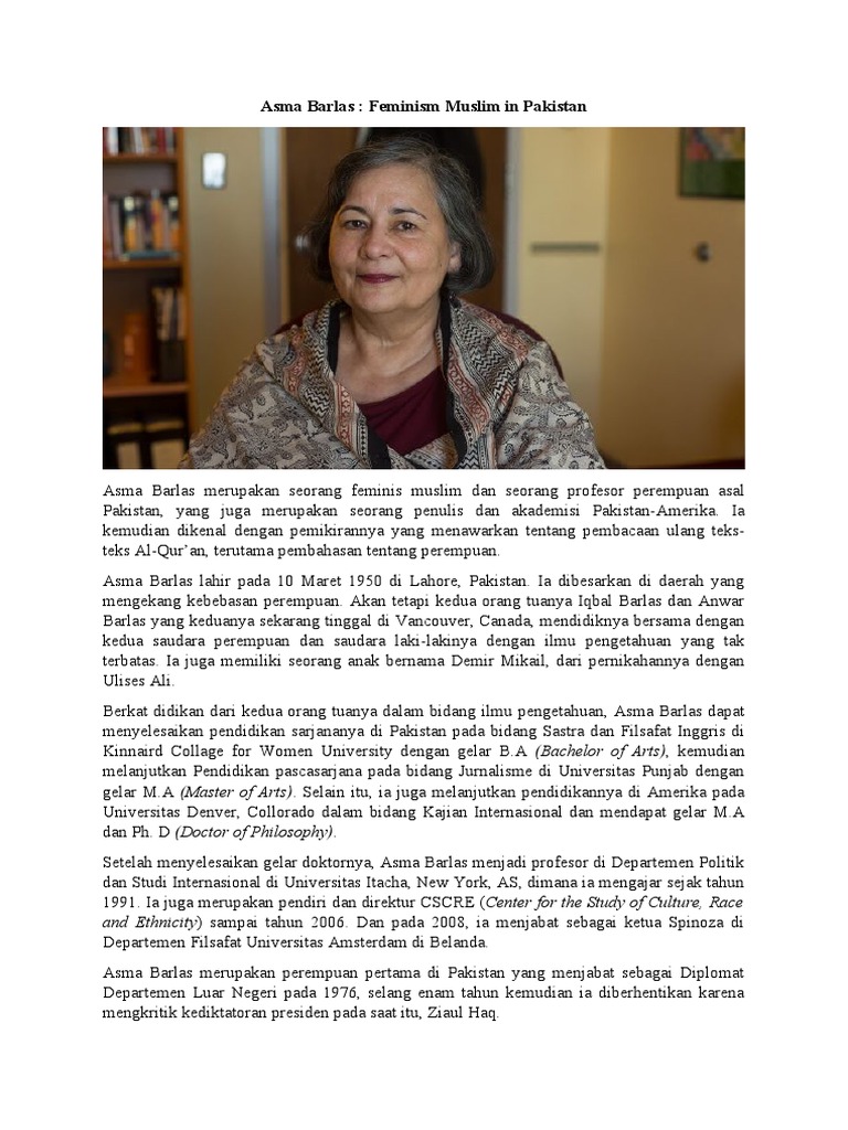 Asma Barlas | PDF