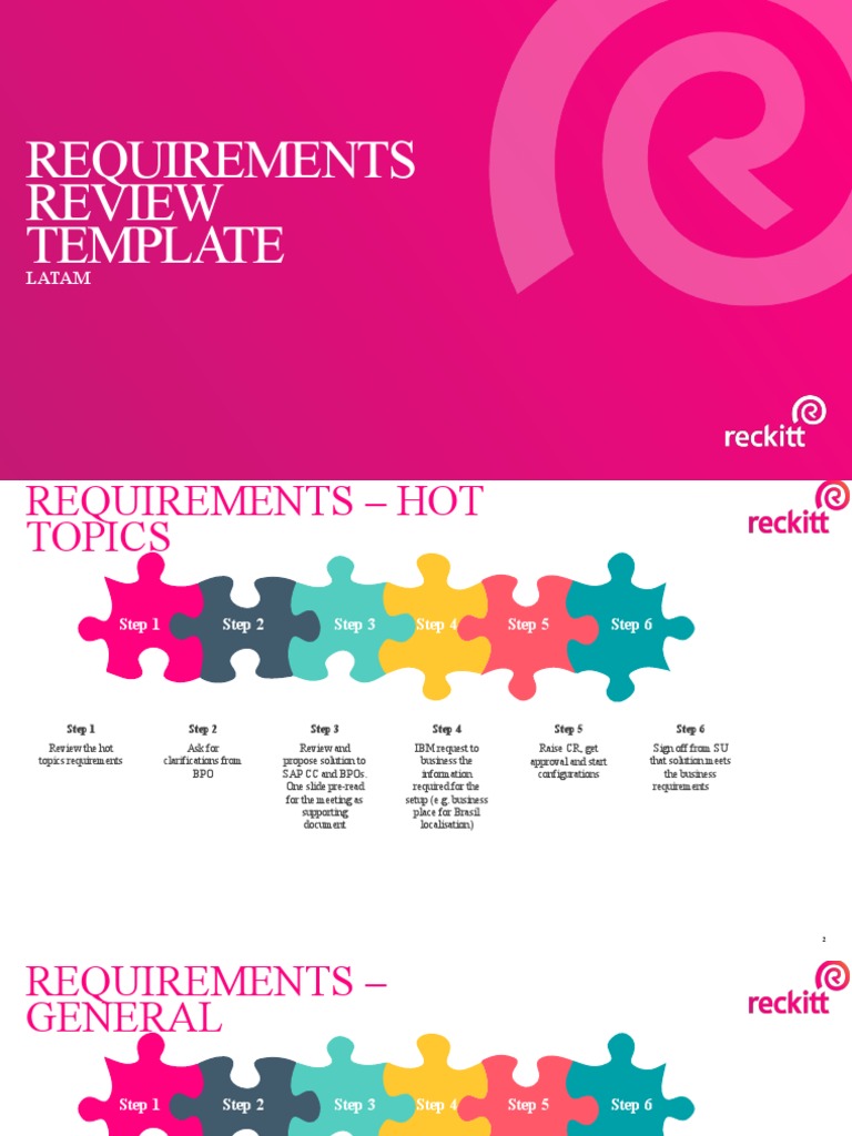 Requirements Review Template | Download Free PDF | Computing ...