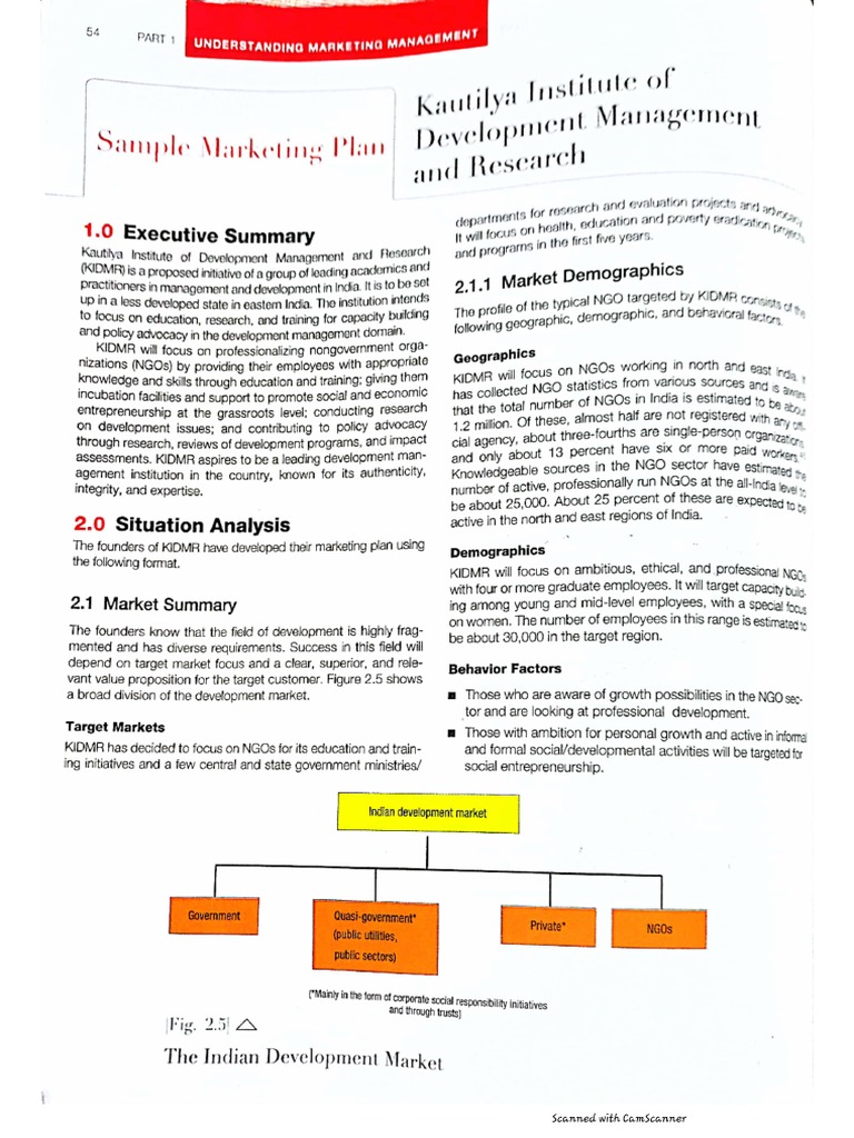 Sample Marketing Plan | PDF