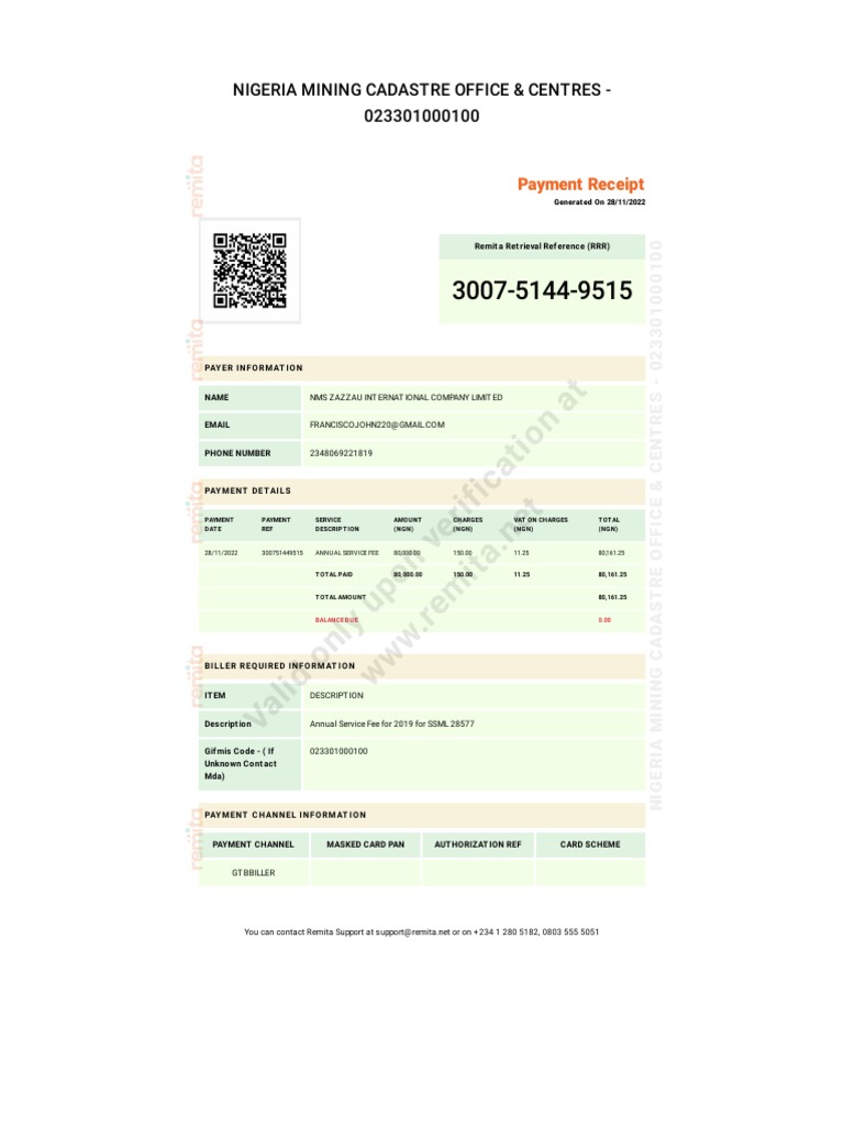 View Invoice - Receipt | PDF | Service Industries | Payments