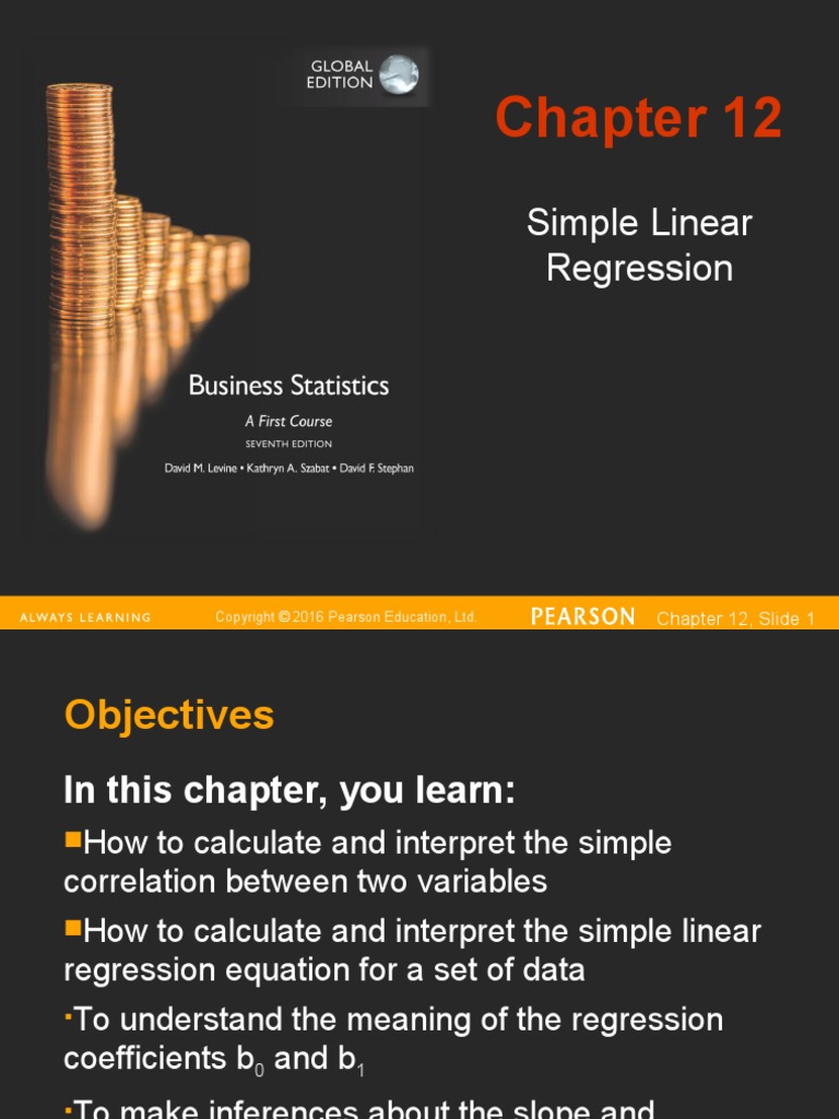 Levine Bsfc7ge Ch12 1 | PDF | Errors And Residuals | Regression Analysis