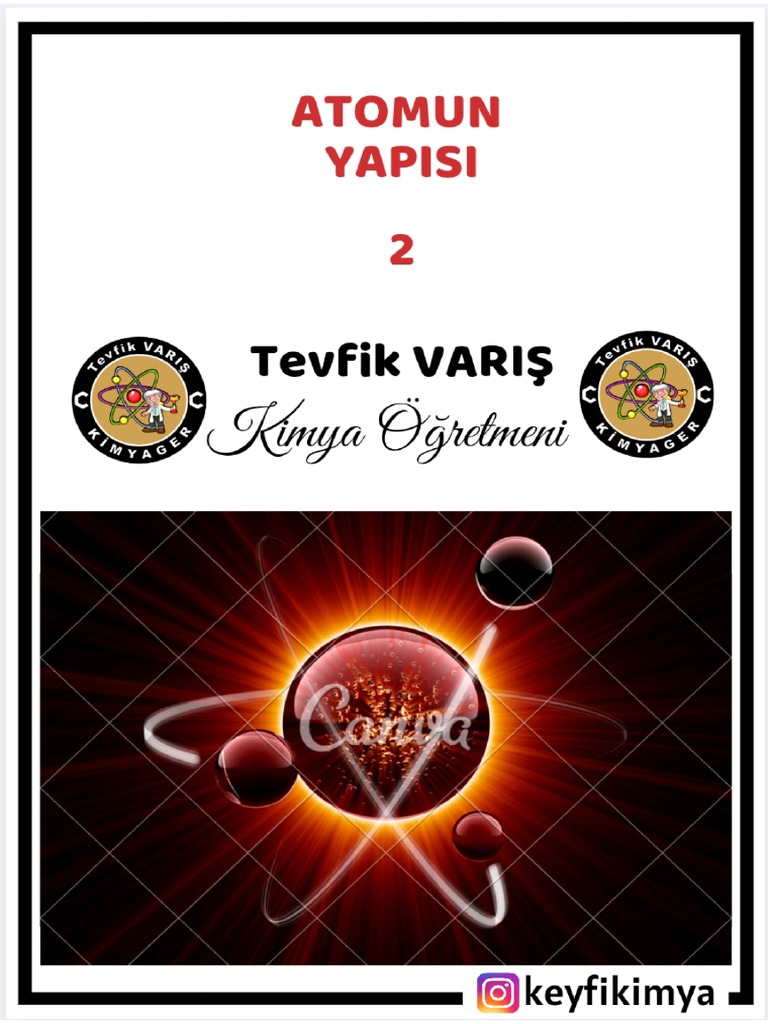 2-Atomun Yapisi Ve Peri̇yodi̇k Si̇stem-1 | PDF