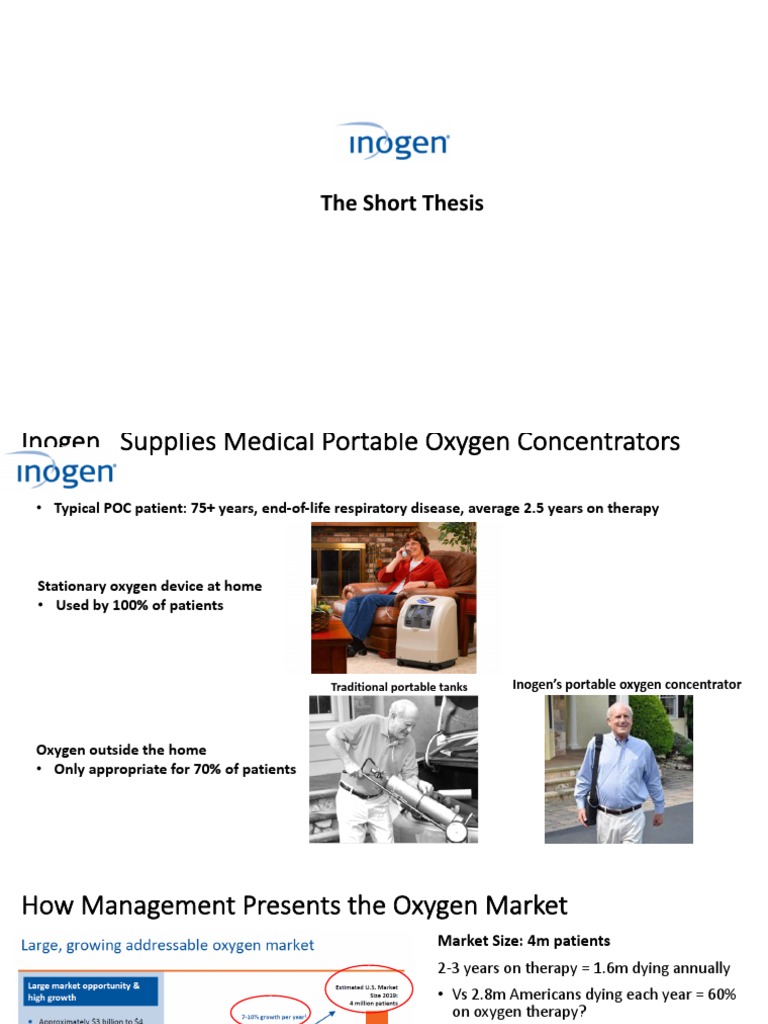 Inogen | PDF | Chronic Obstructive Pulmonary Disease | Medicare (United ...