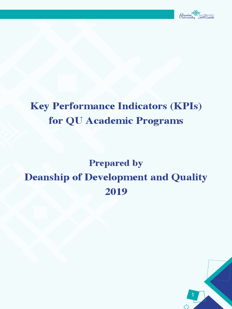 Key Performance Indicators | PDF | Performance Indicator | Curriculum