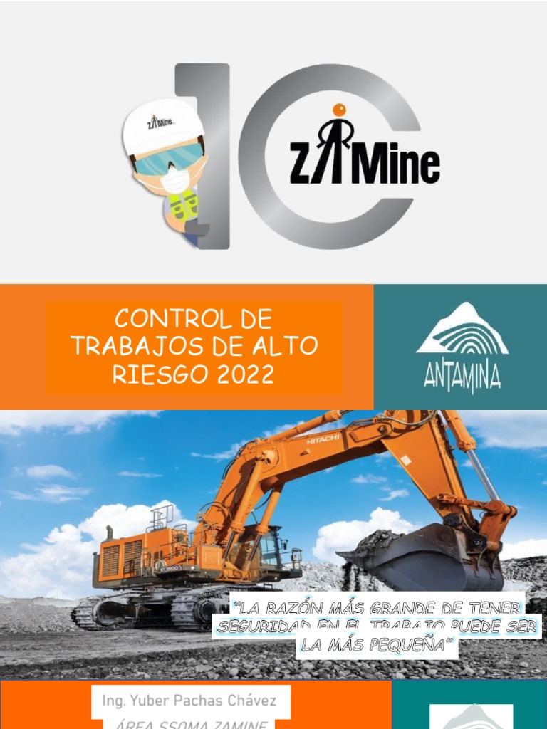 Control de Trabajos de Alto Riesgo-Zamine | PDF