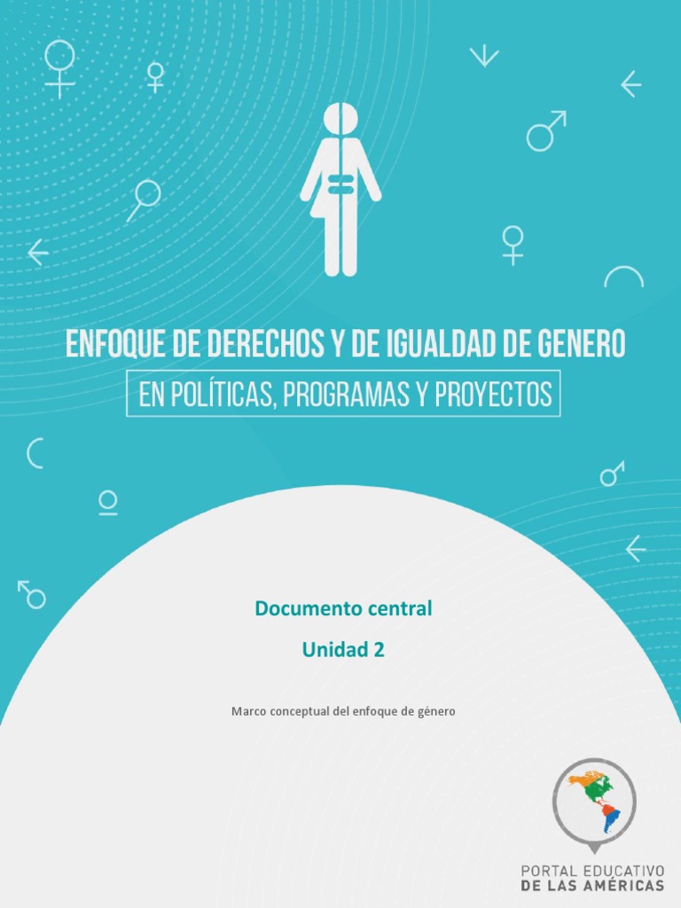 Documento Central Unidad 2: Marco Conceptual Del Enfoque de Género | PDF | Estudios de género ...