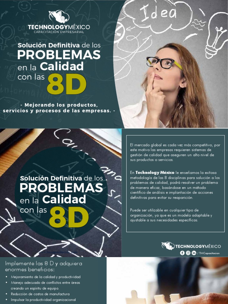 Solucion Definitiva de Los Problemas en La Calidad Con Las 8D | PDF ...