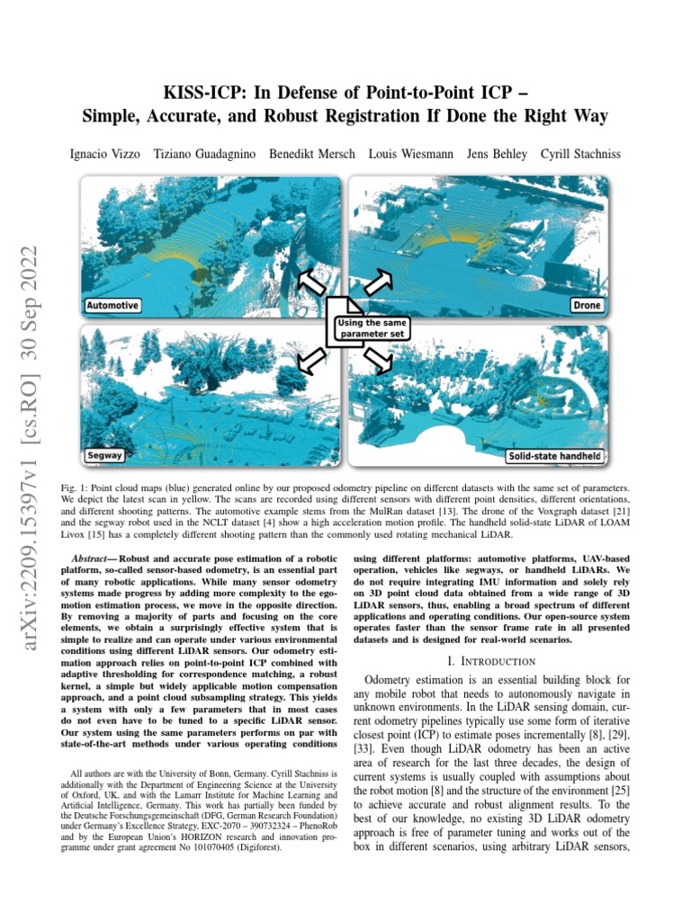 Kiss Icp | PDF | Lidar