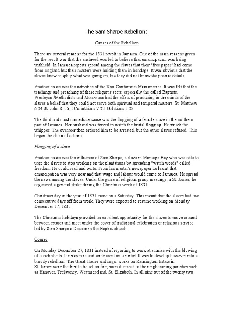 The Spark that Lit the Flame: An Analysis of the Causes and Impacts of ...