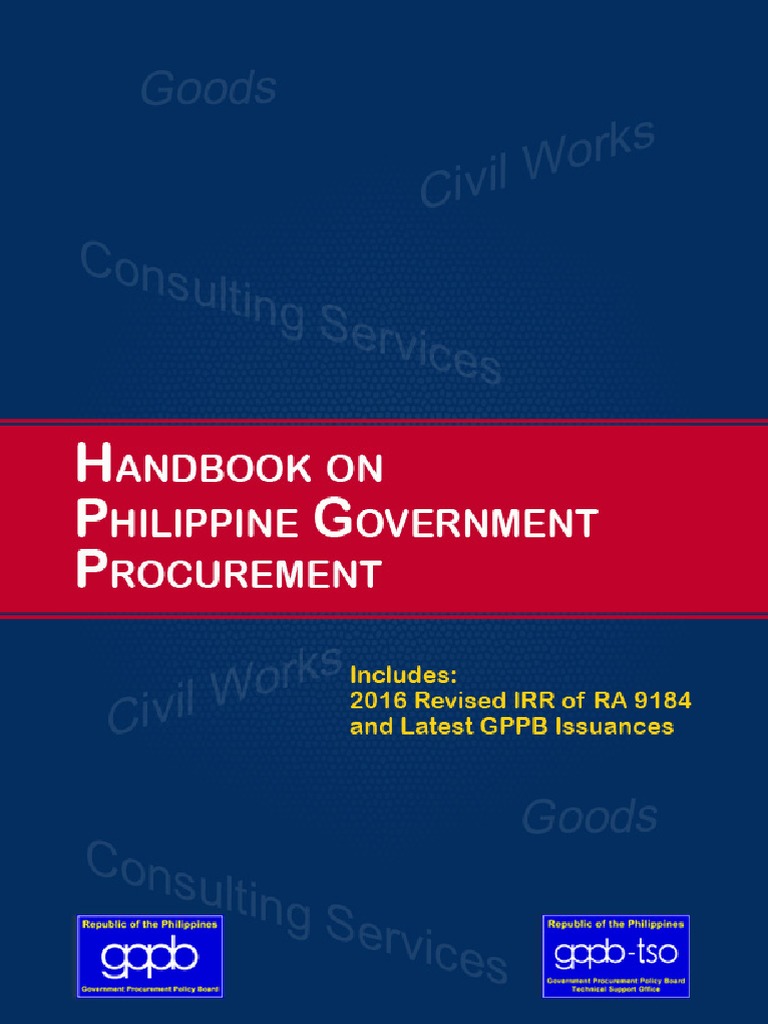 Government Procurement Reform Act 9184 | PDF | Procurement | Treaty