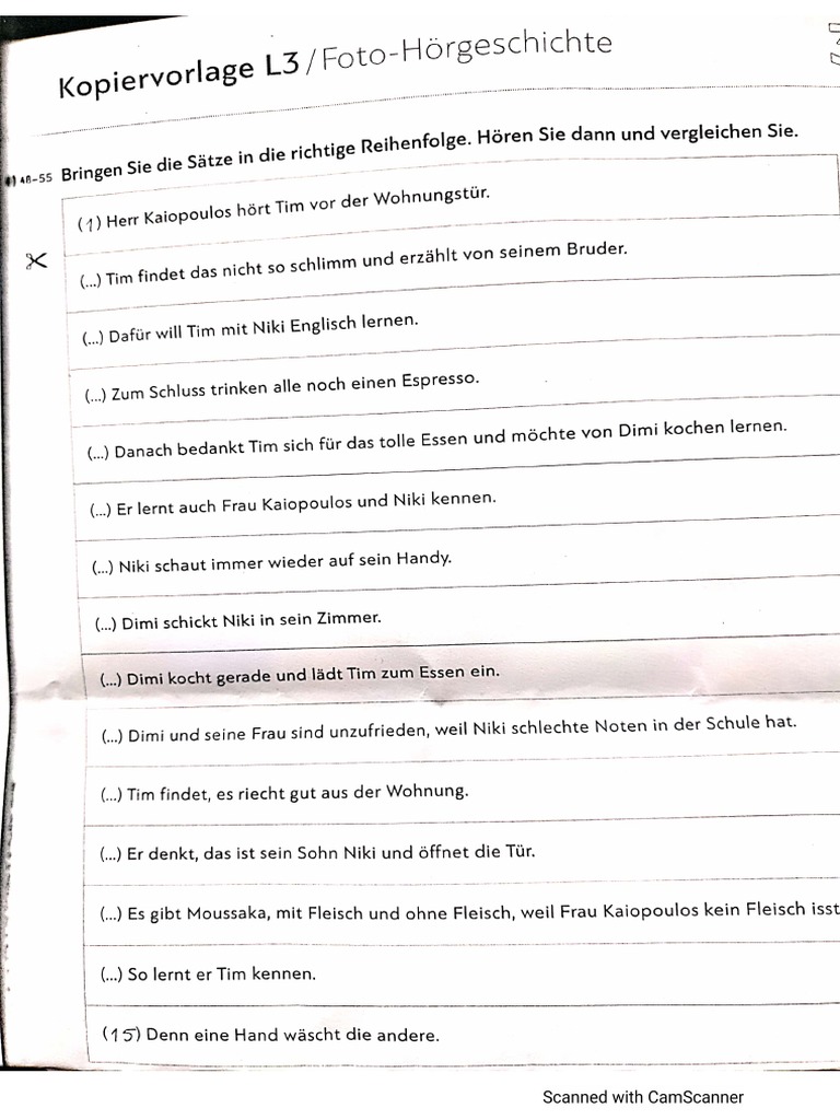 Übungen Zu L3 (SCH I Neu3) | PDF