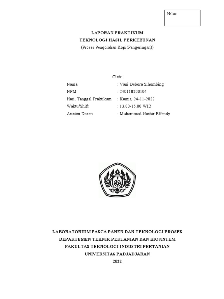 Format Laprak THP | PDF