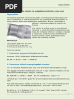 Equivalências Chaves Polegadas A Milímetros | PDF