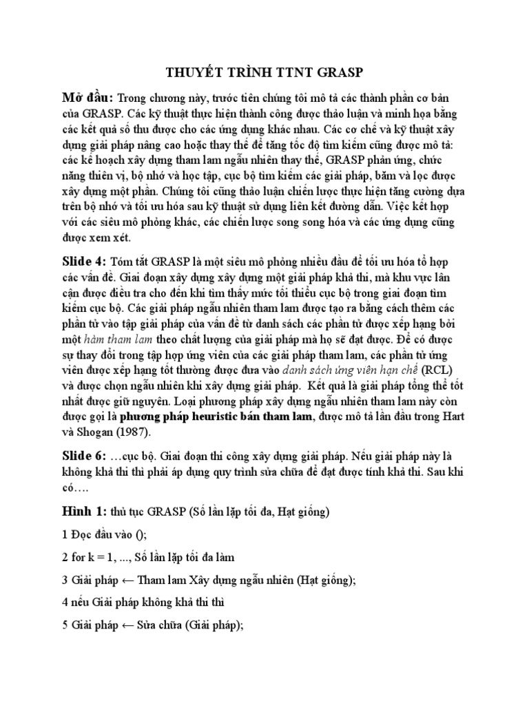 Thuyet Trinh TTNT | PDF