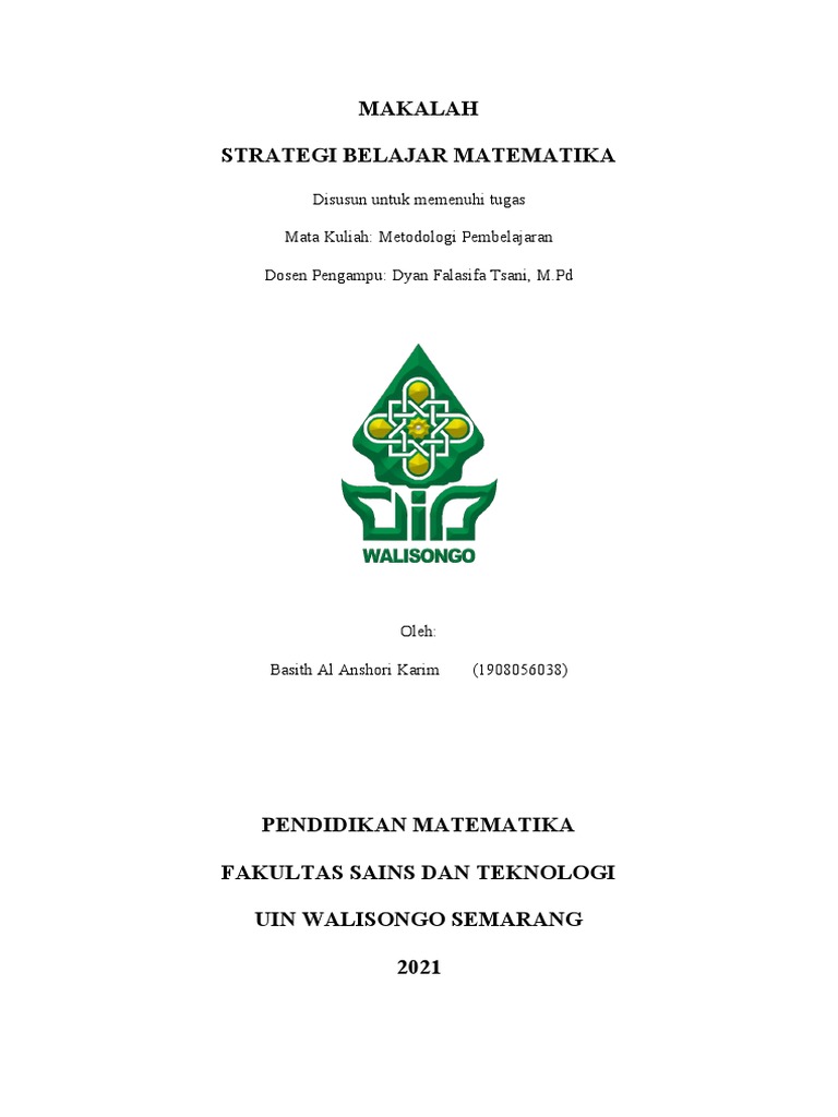 Makalah 1 SBM | PDF