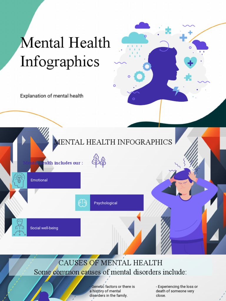 Mental Health Infographics Explaining Causes, Tips & Impacts | PDF ...