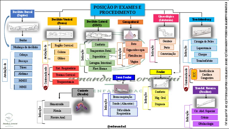 Mapa Mental - Posição para Exames | Download grátis PDF ...