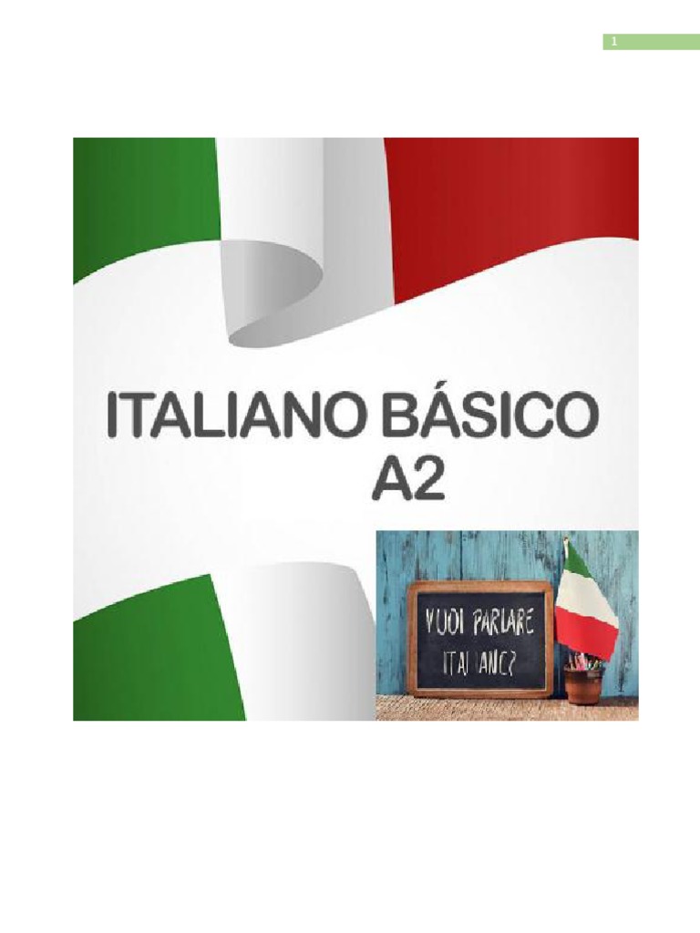 Italiano Corso A2 | PDF