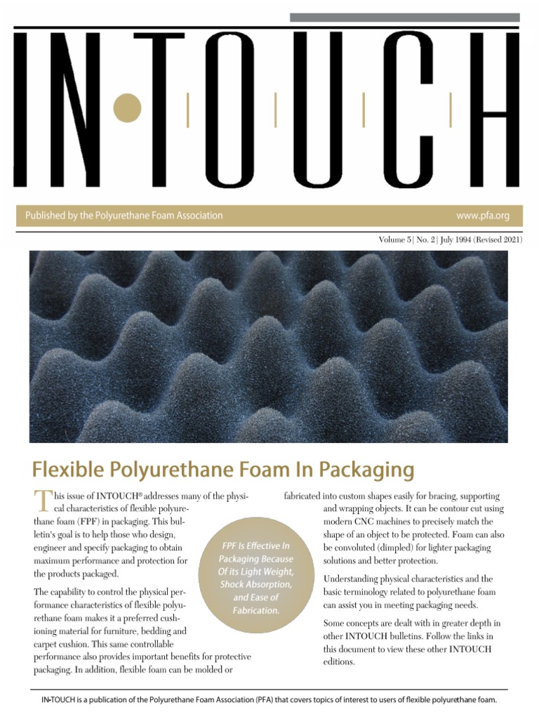 Flexible PU Foam in Packageing | PDF
