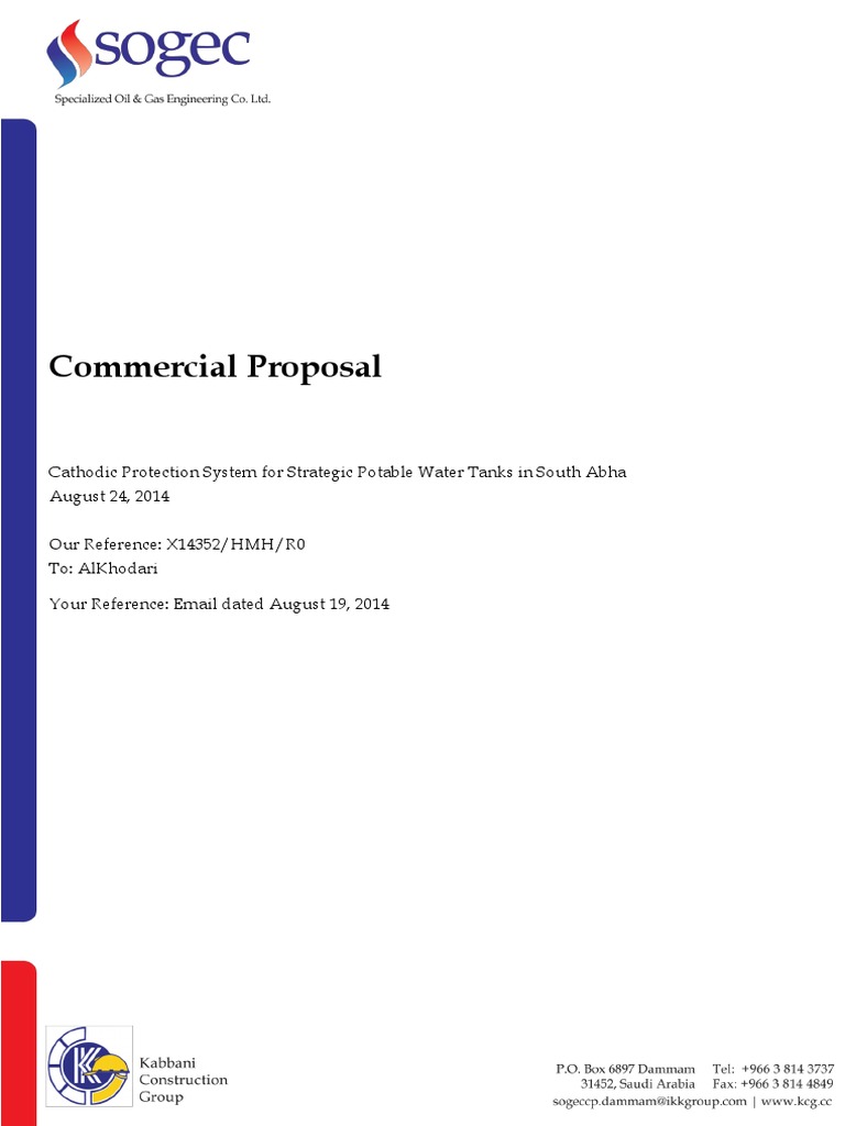 Sogec - 14330 - Cathodic Protection | PDF | Anode | Electricity