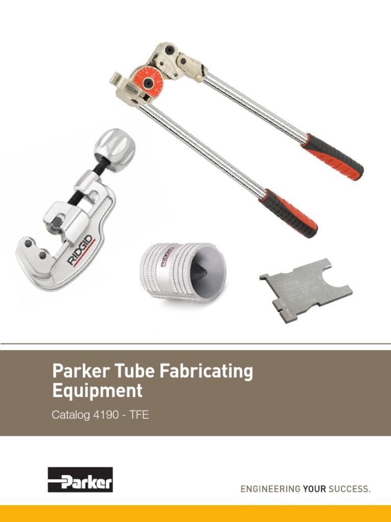 Tube Fabrication 2017 Cat 4190 Tfe New | PDF | Pipe (Fluid Conveyance ...