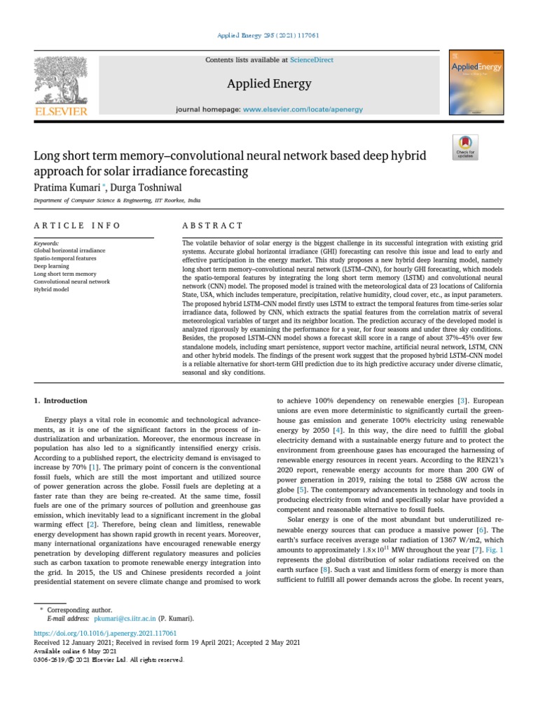 50 Long Short Term Memory Convolutional Neural Network Based Deep
