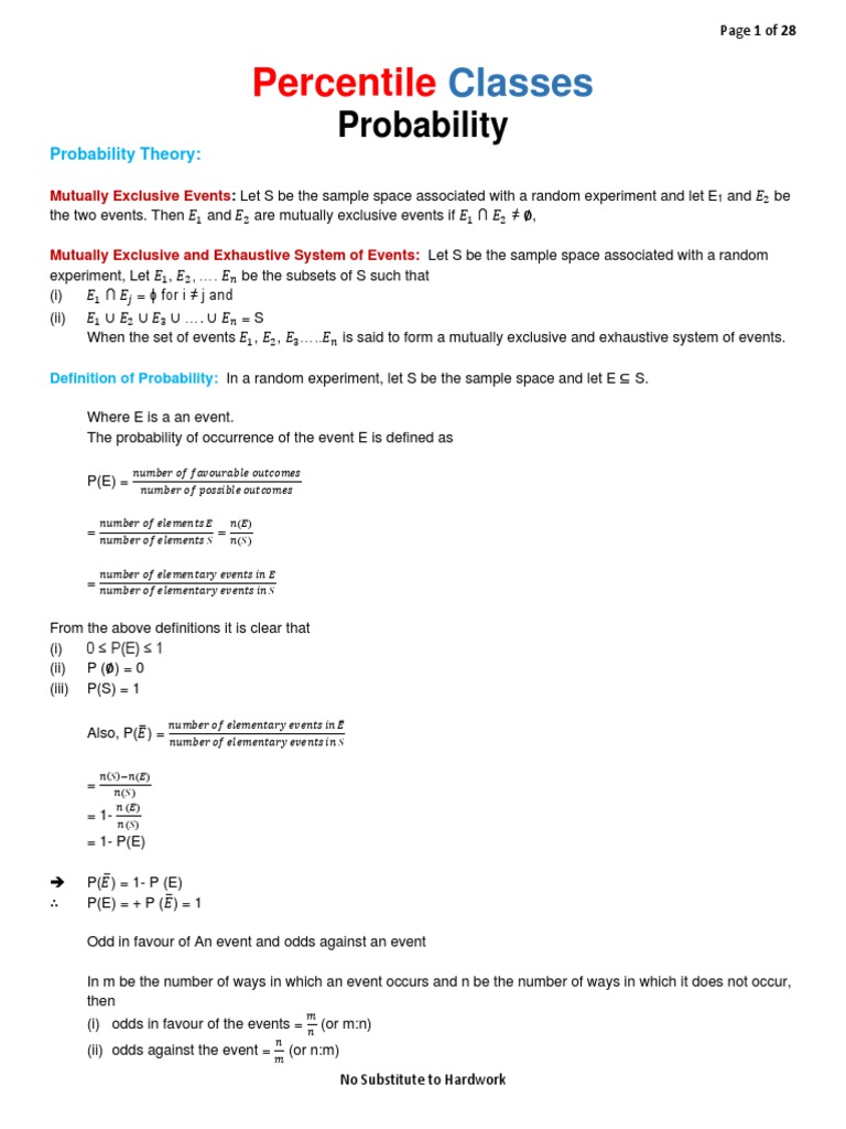 Probability | PDF | Probability | Mathematics
