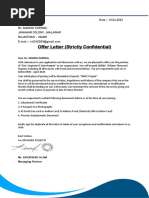 Tcs Appointment Letter | PDF