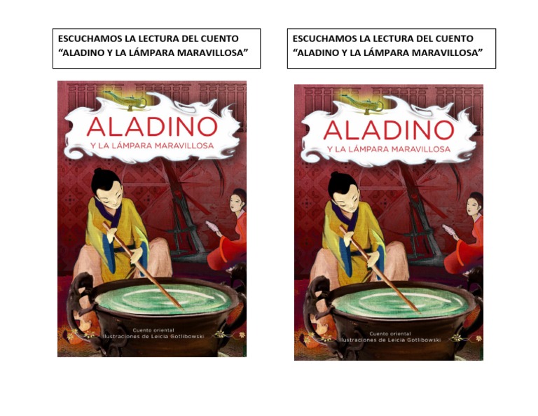 Aladino y la lámpara maravillosa | PDF | Religión y espiritualidad | Poesía