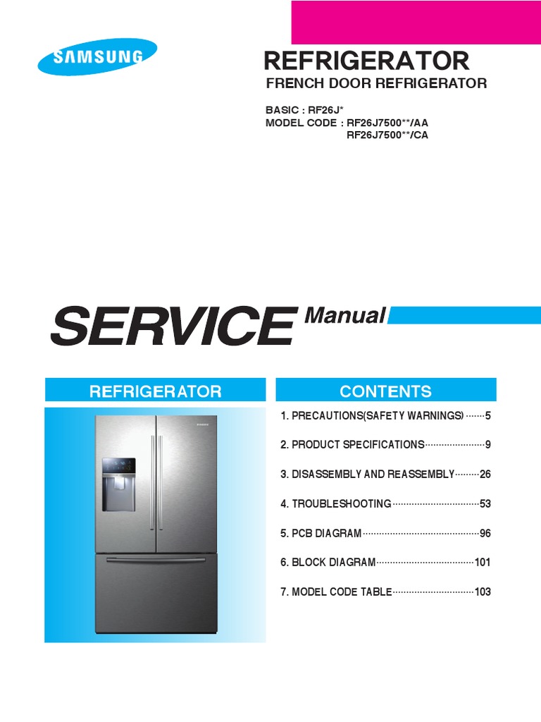 Refrigerator | PDF | Refrigerator | Power Inverter