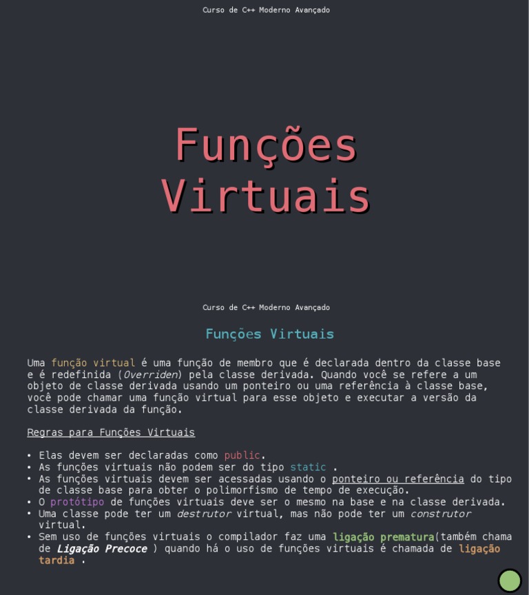06 Funcoes Virtuais Cppma | PDF