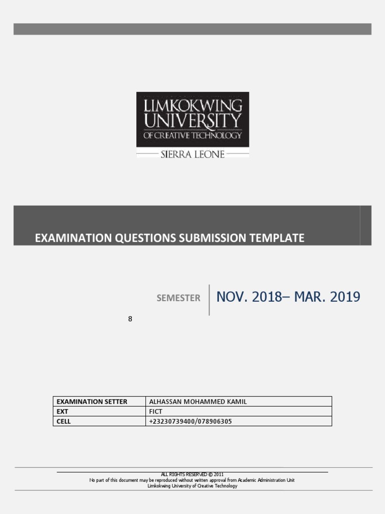 Introduction To Computer Hardware Final Exams | PDF