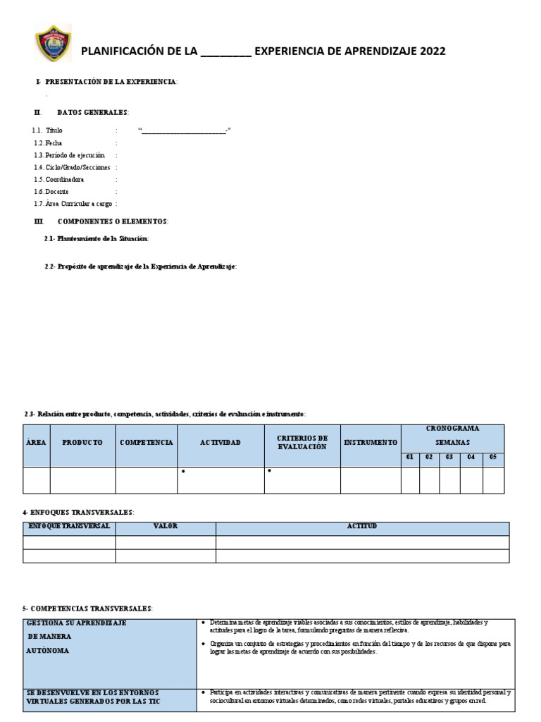 Modelo de Eda Humboldt | Descargar gratis PDF | Aprendizaje | Evaluación
