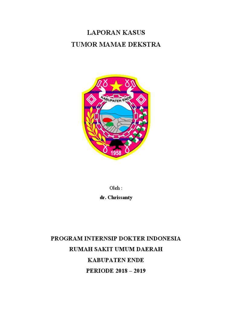 LAPORAN KASUS Tumor Mamae Dekstra | PDF | Kesehatan Holistik | Sains ...