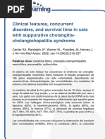 Triaditis Felina | PDF | Inflamación | Páncreas