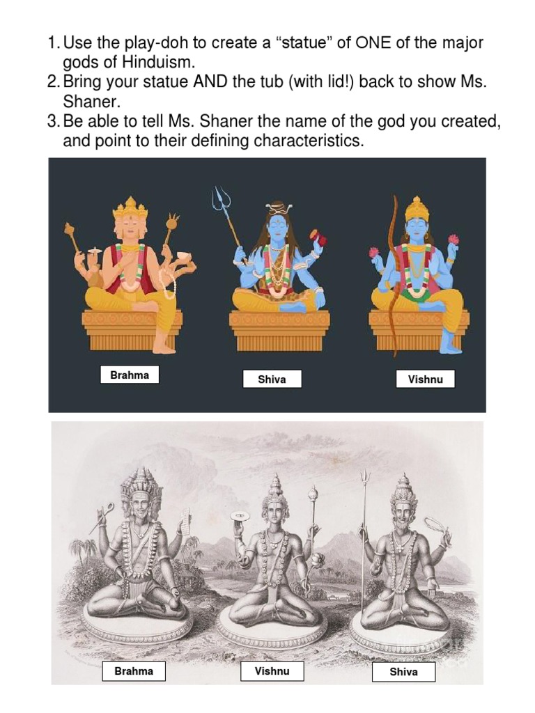 Hinduism Major Gods | PDF