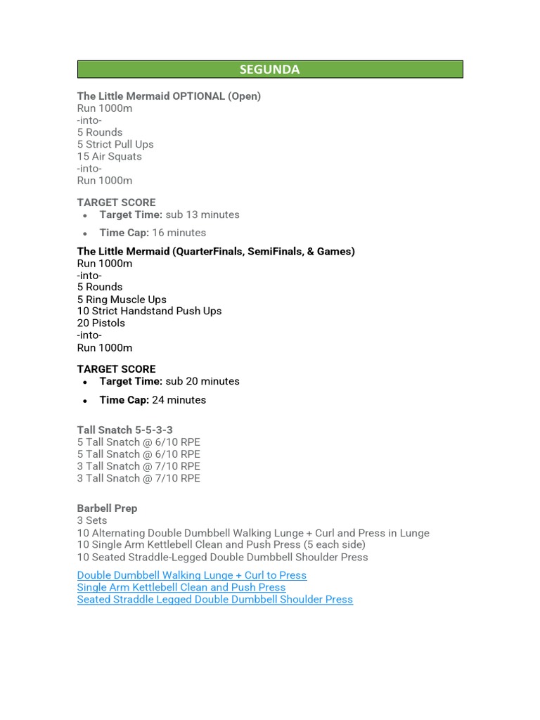 CrossFit Workout Plans PDF Guide | PDF