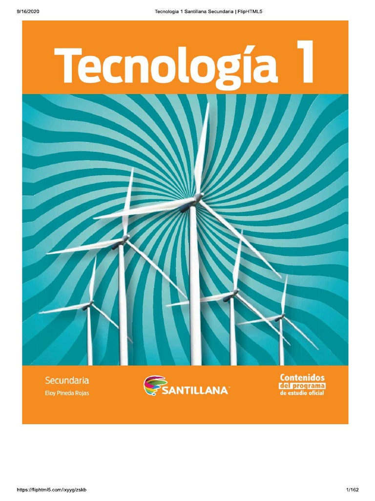Libro Tecnologia 1 Secundarias Santillana | PDF