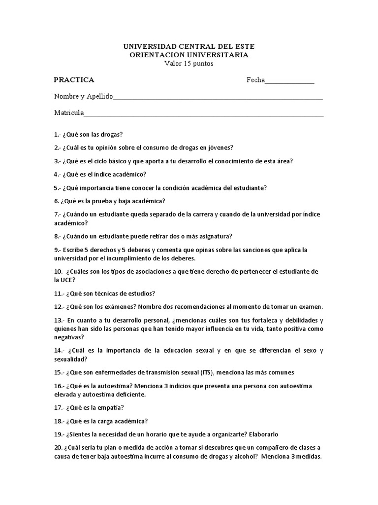 Valor 15 Puntos | PDF | Autosuperación | Estilo de vida