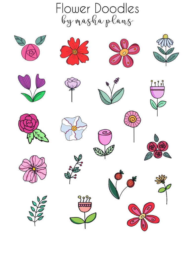 Flower Doodles | PDF