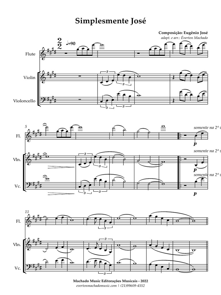 Simplesmente José - Grade | PDF