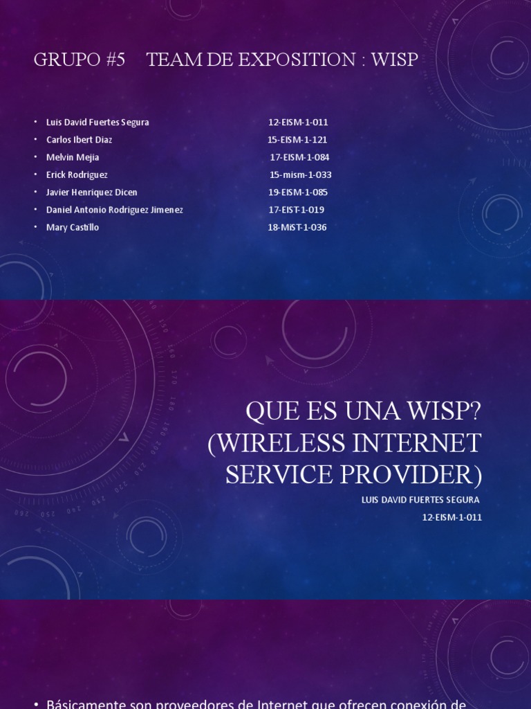 Que Es Una WISP | PDF | Red de computadoras | Internet
