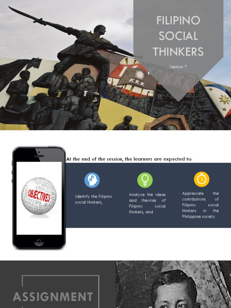 Session9 - Filipino Social Thinkers | PDF | Philippines