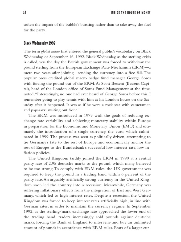 Inside The House of Money | PDF | European Exchange Rate Mechanism ...