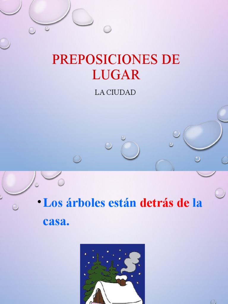 Preposiciones de Lugar Flash Card - 100998 | PDF