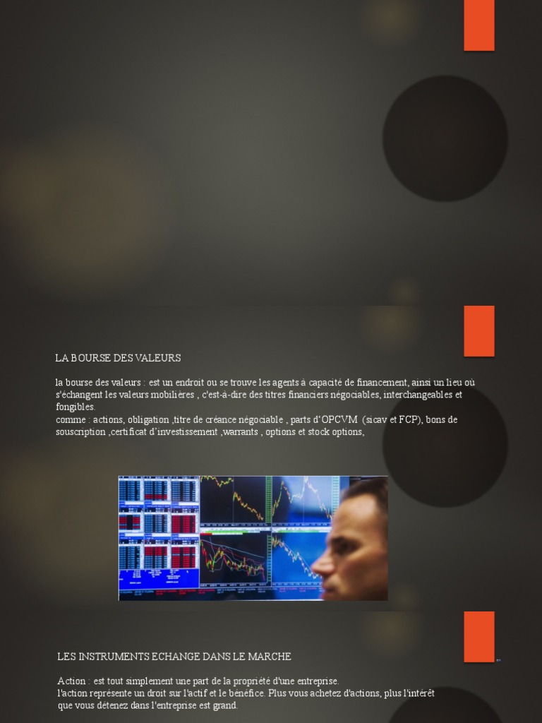 Bourse Des Valeurs de Casablanca | PDF | Bourse des valeurs | Obligation (Finance)